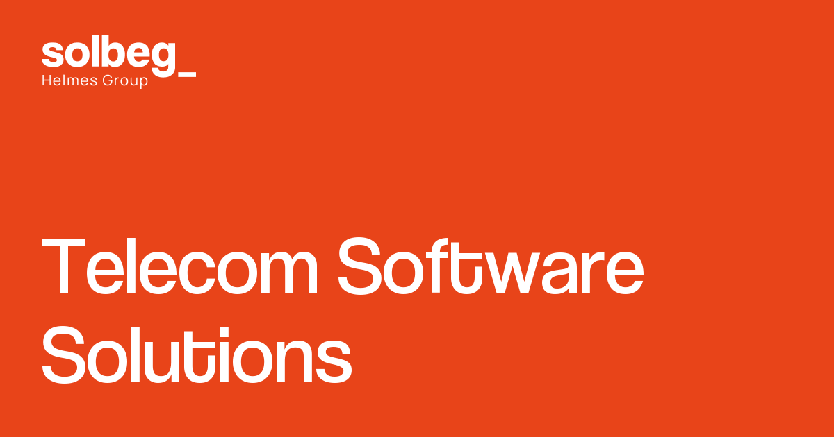 Telecom Software Solutions | Solbeg