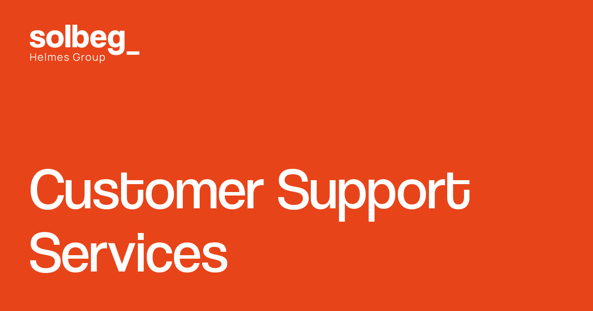 Customer Support Services | Solbeg