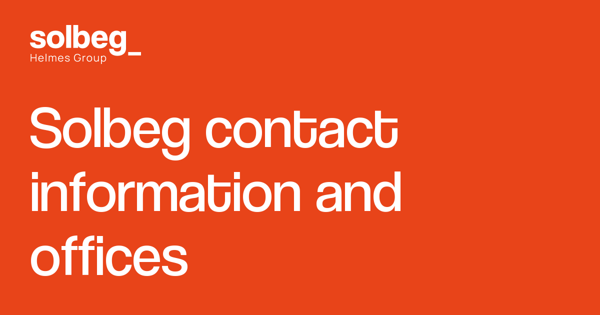 Solbeg contact information and offices | Solbeg