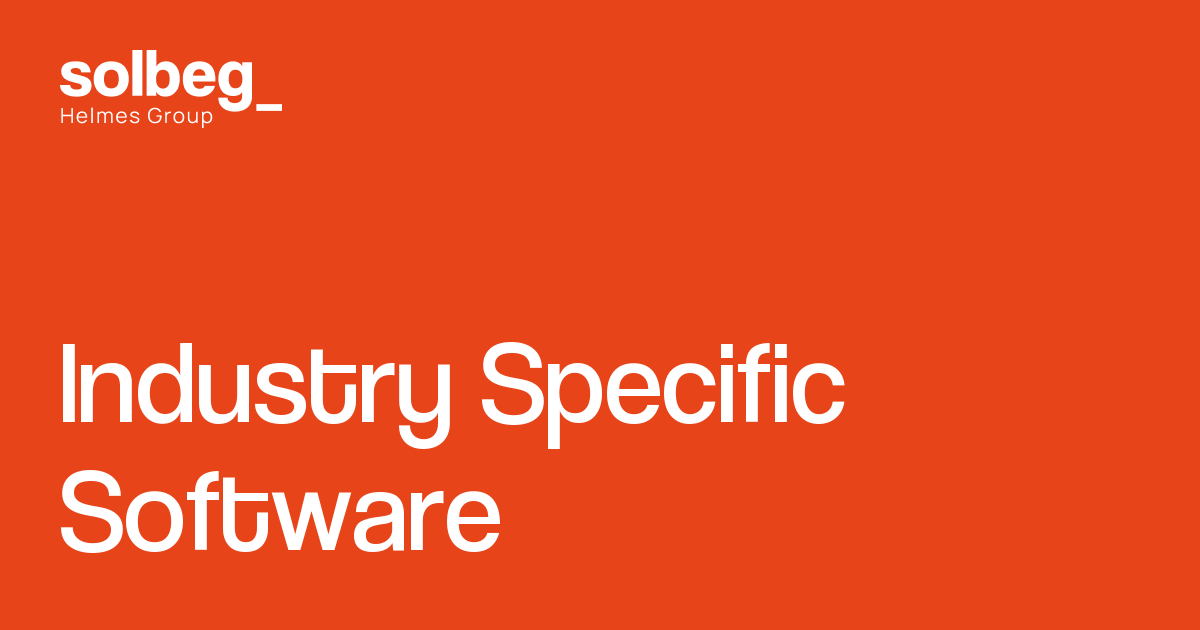 Industry Specific Software | Solbeg