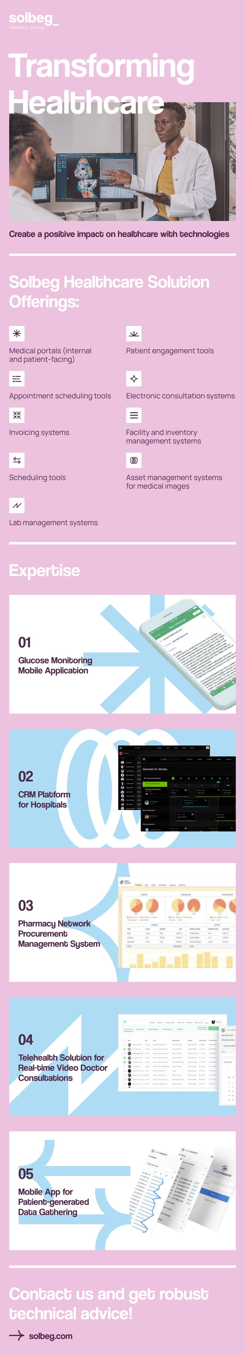 Transforming Healthcare with Solbeg | Solbeg